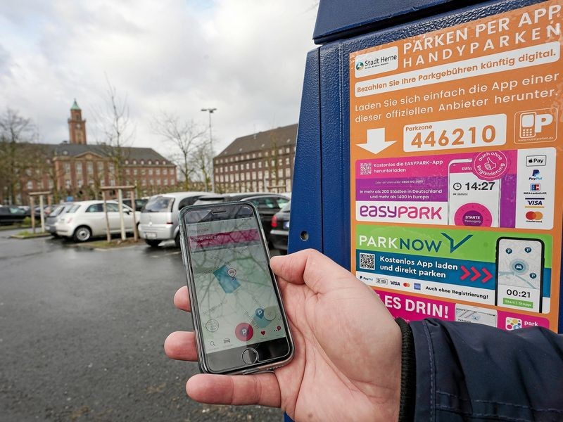 Parkschein per Handy bezahlen: Ab April auch in Oberhausen
