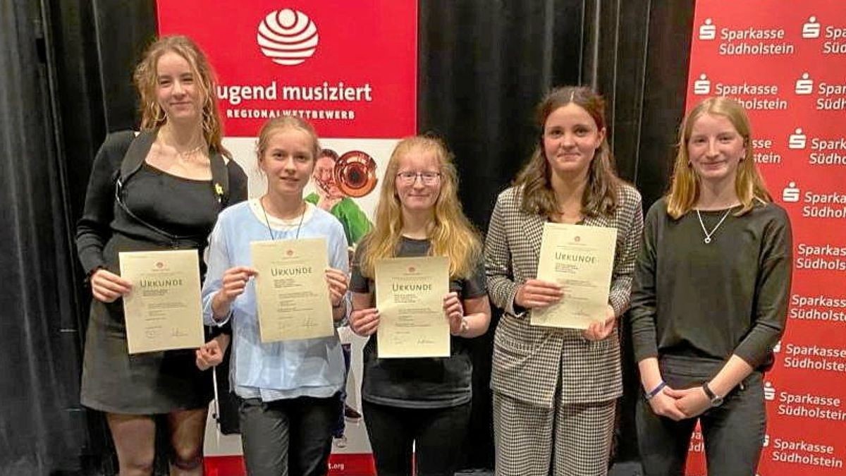 Lübeck: Musiker aus Kreis Segeberg erfolgreich bei Jugend musiziert