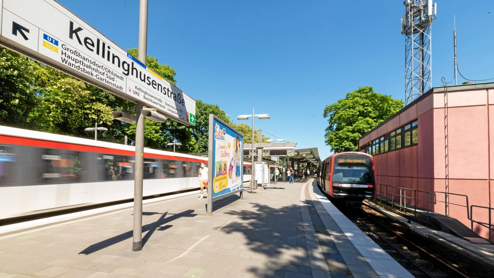 HVV: U 1 wird zwischen Ohlsdorf und Kellinghusenstraße gesperrt