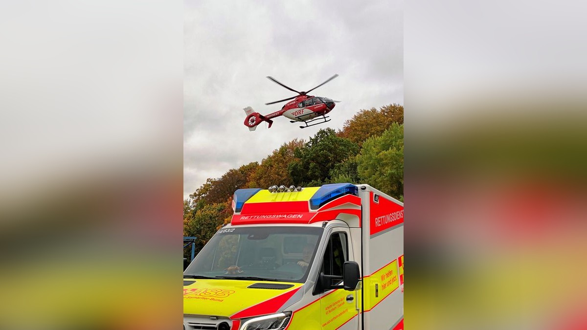 Bad Lauterberg: Darum ist ein Hubschrauber in der Aue gelandet
