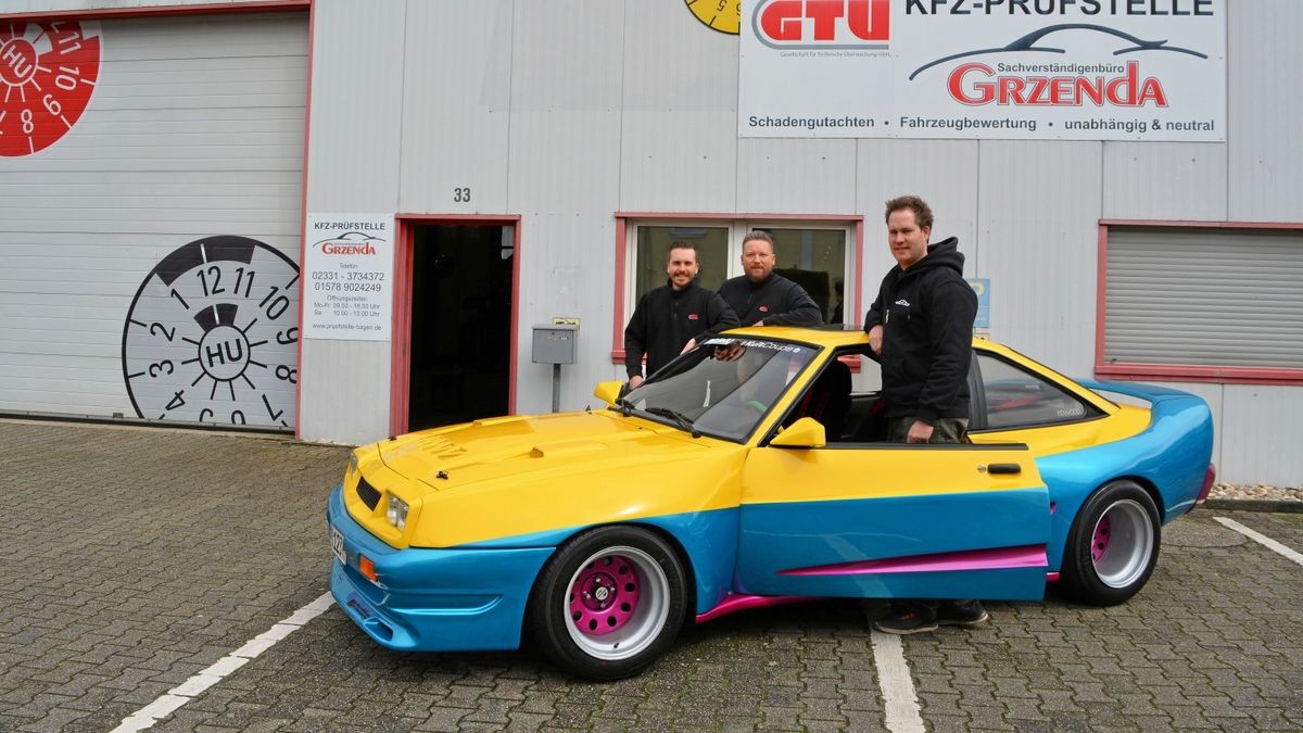 Besonderer Gast: Promi-Manta in der Prüfstelle