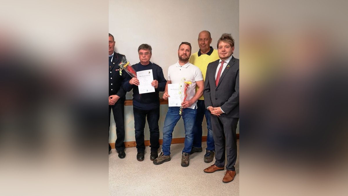 Stobra: Ehrenamt bei der Feuerwehr für den Sohn geräumt