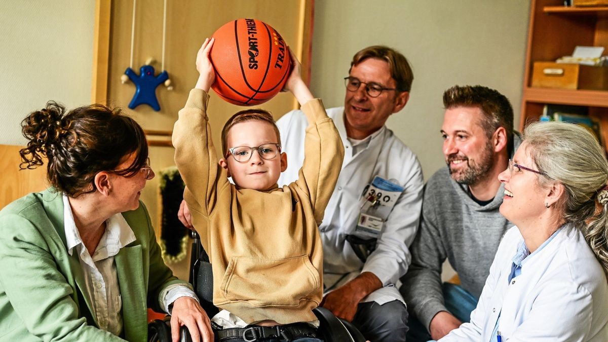 Seltene Erkrankung: Anton (6) hat „Spinale Muskelatrophie“