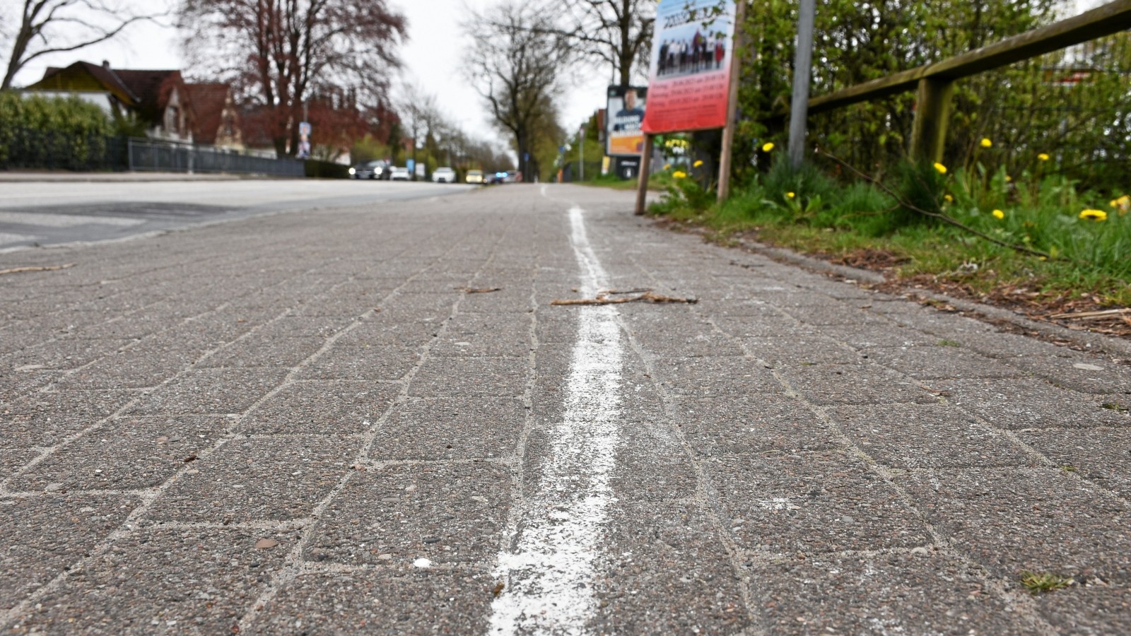 Weißer Strich quer durch Stormarn: Das hat es damit auf sich