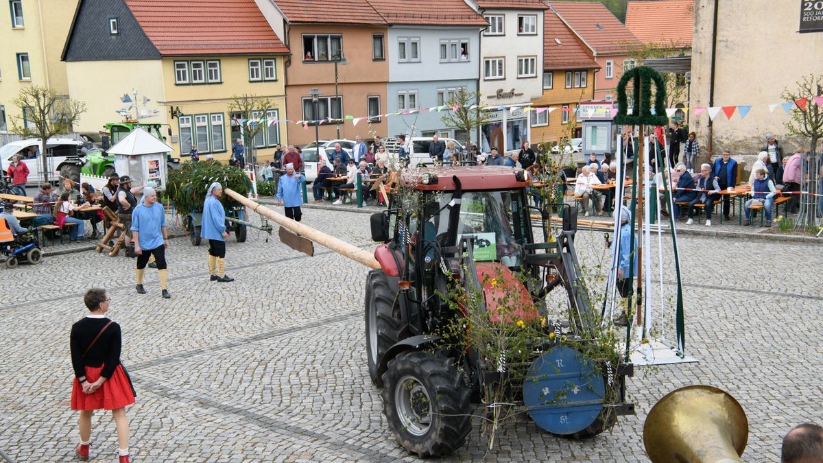 Tambach-Dietharz feiert den Maibaum - die Bilder