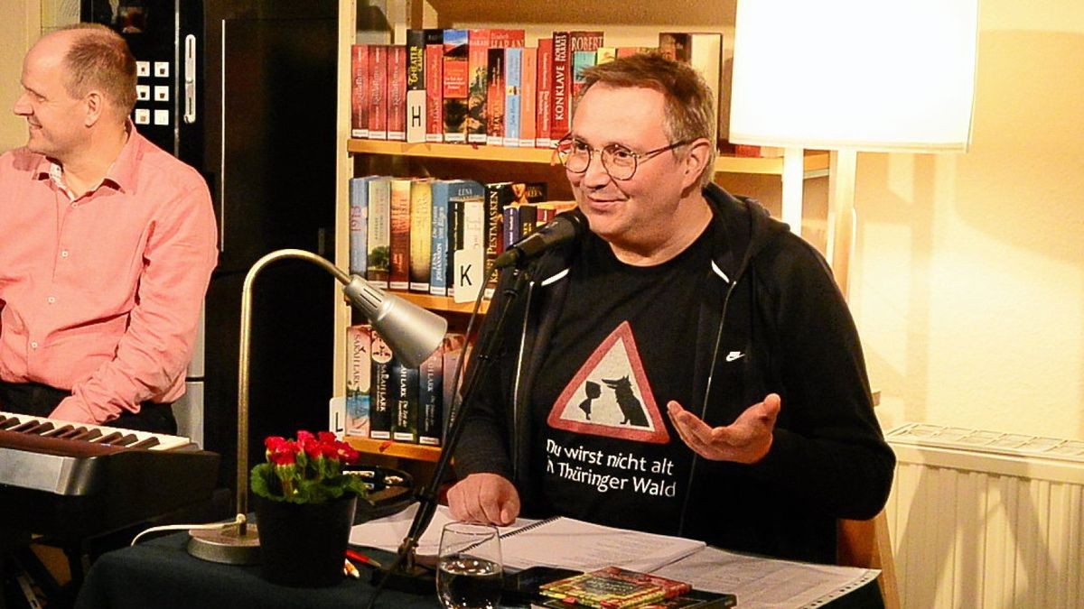 André Kudernatsch zu Gast in der Kaffeemühle in Wutha-Farnroda