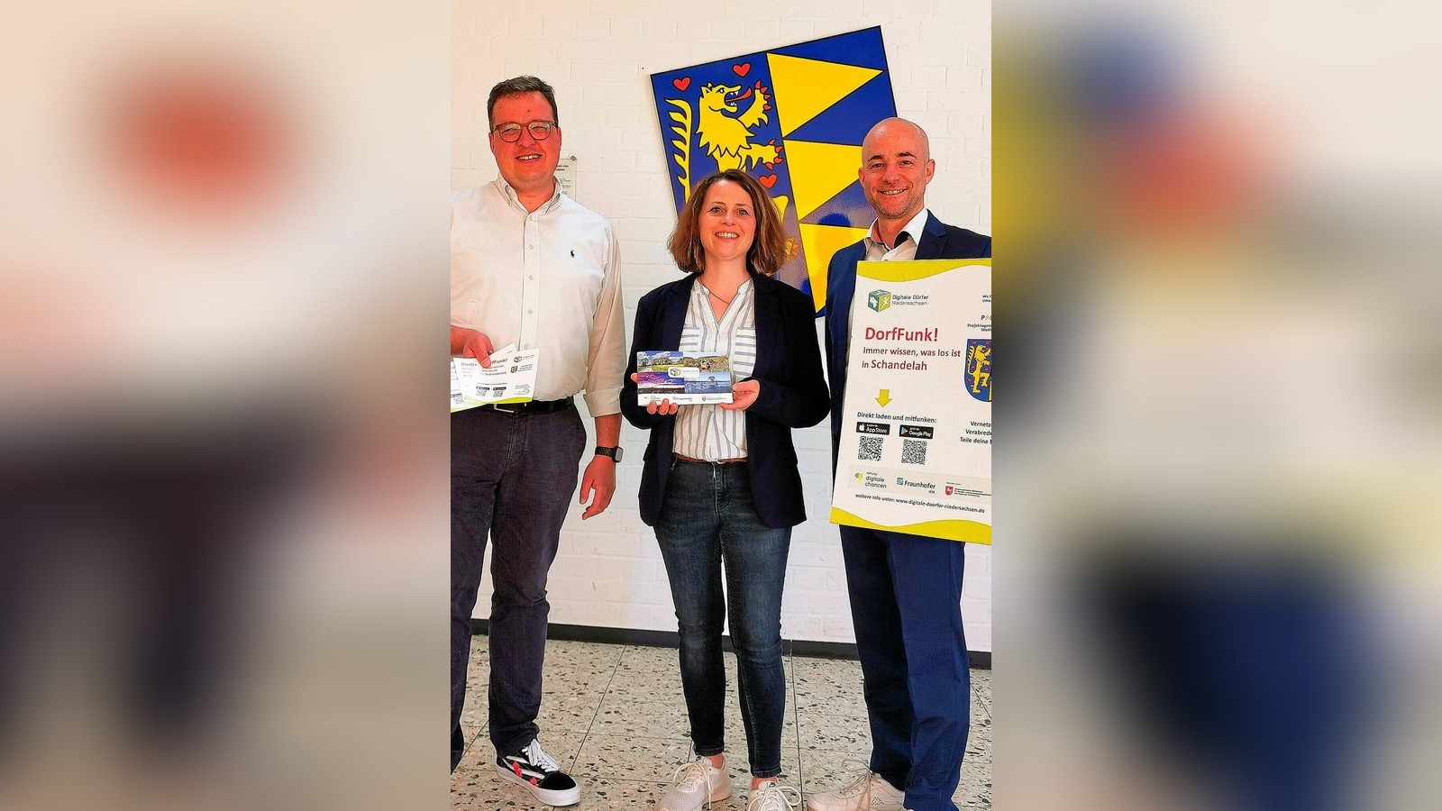 Schandelah kommuniziert jetzt per „DorfFunk“