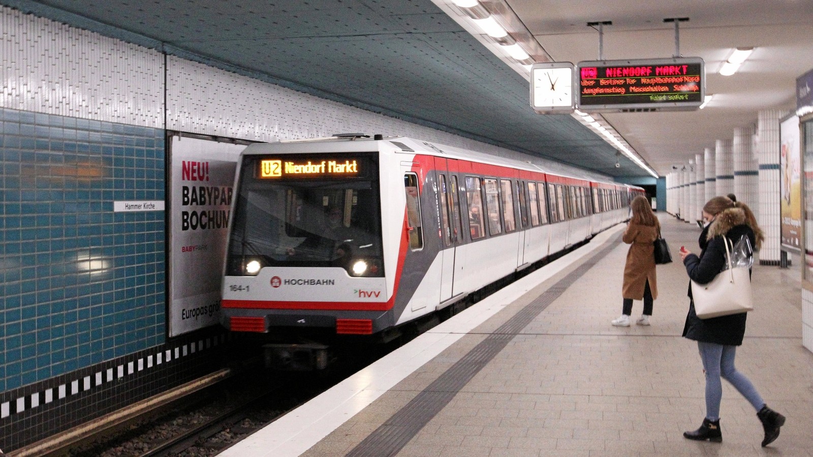 HVV: U2 und U4 im Osten Hamburg ab heute für ein Jahr gesperrt!