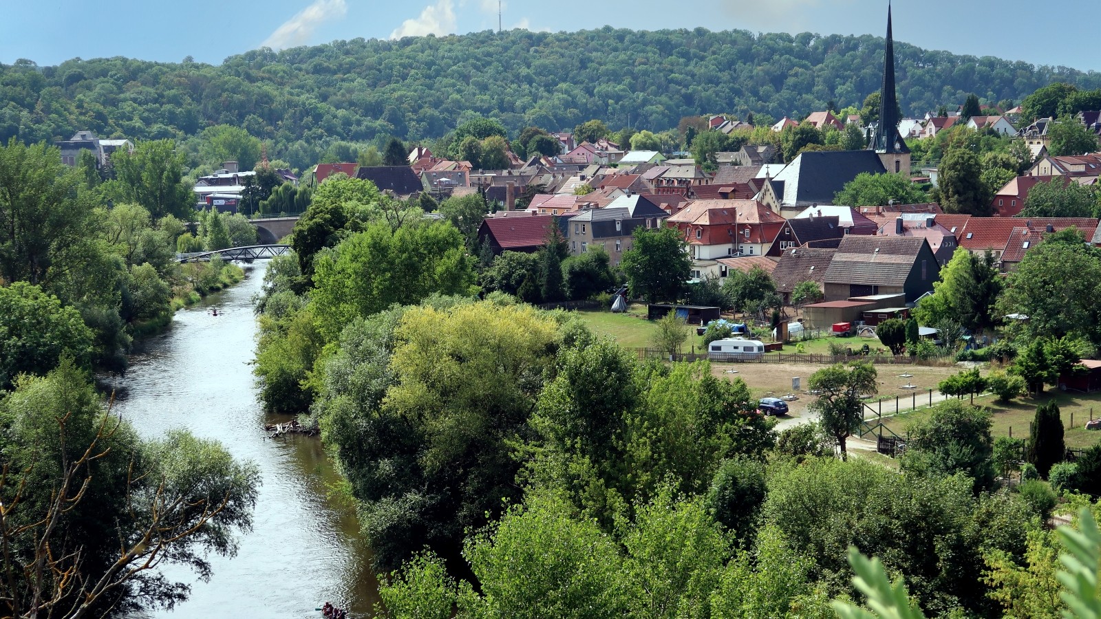Schöne Orte in Thüringen: Camburg – einzigartig geprägt durch Fluss und ...