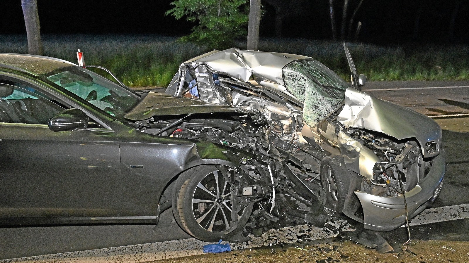 Schwerer Unfall in Dorsten: ein Toter, drei Schwerverletzte
