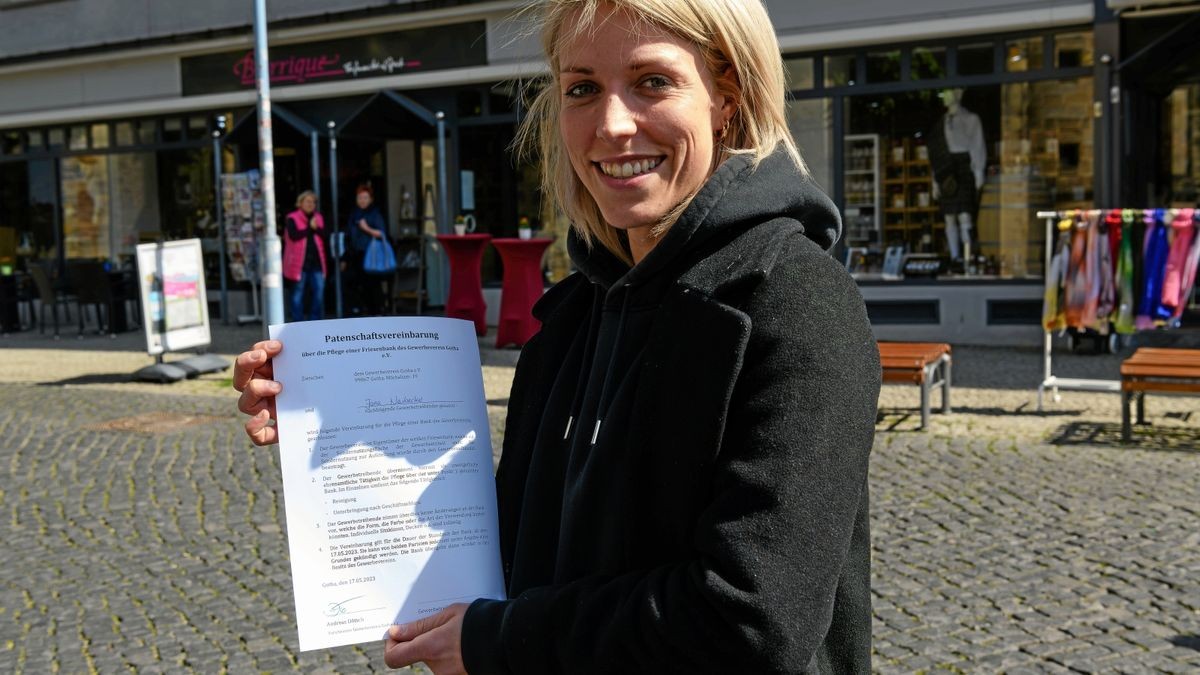 30 Friesenbänke für die Gothaer Innenstadt