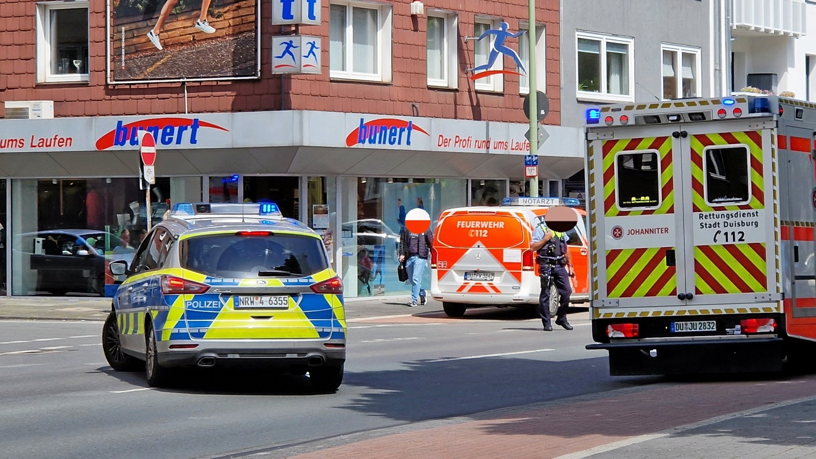 Messerangriff in Duisburg: Nachbarn griffen schnell ein