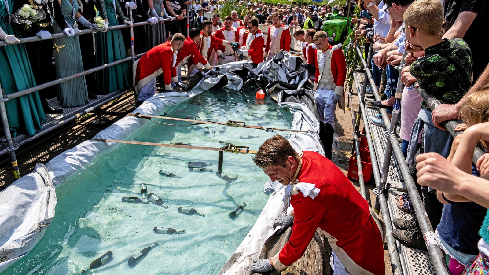 Schützenfest in Duisburg-Baerl: Diese kuriosen Hindernisse gab es