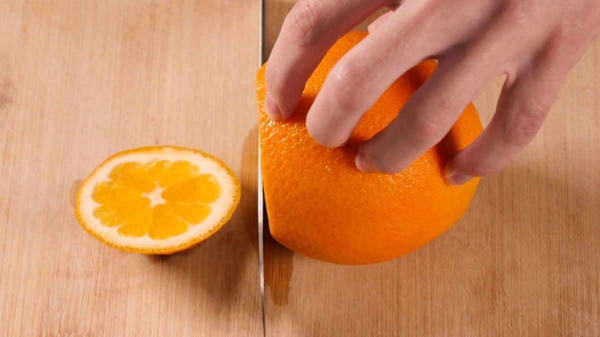 Orange filetieren in 5 Schritten