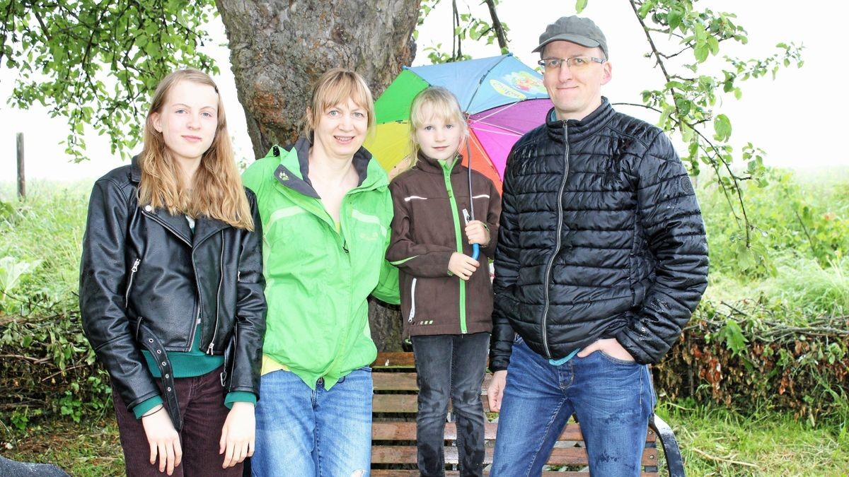 Familie verwirklicht bei Saalburg ihre Gartenträume