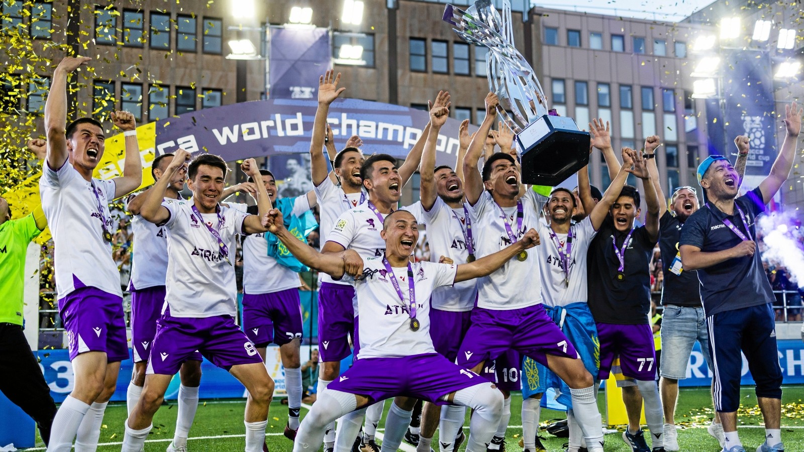 Mehr als 100.000 Zuschauer verfolgten die Socca WM in Essen