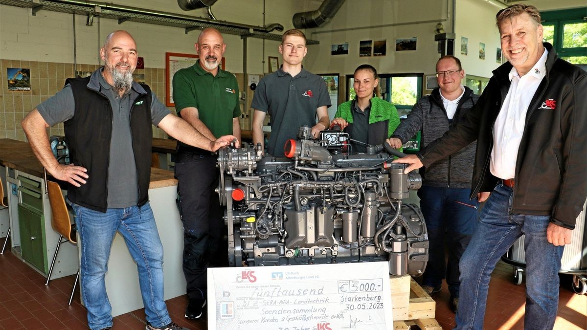 Handwerkskammer erhält Fendt-Motor in Gera-Aga