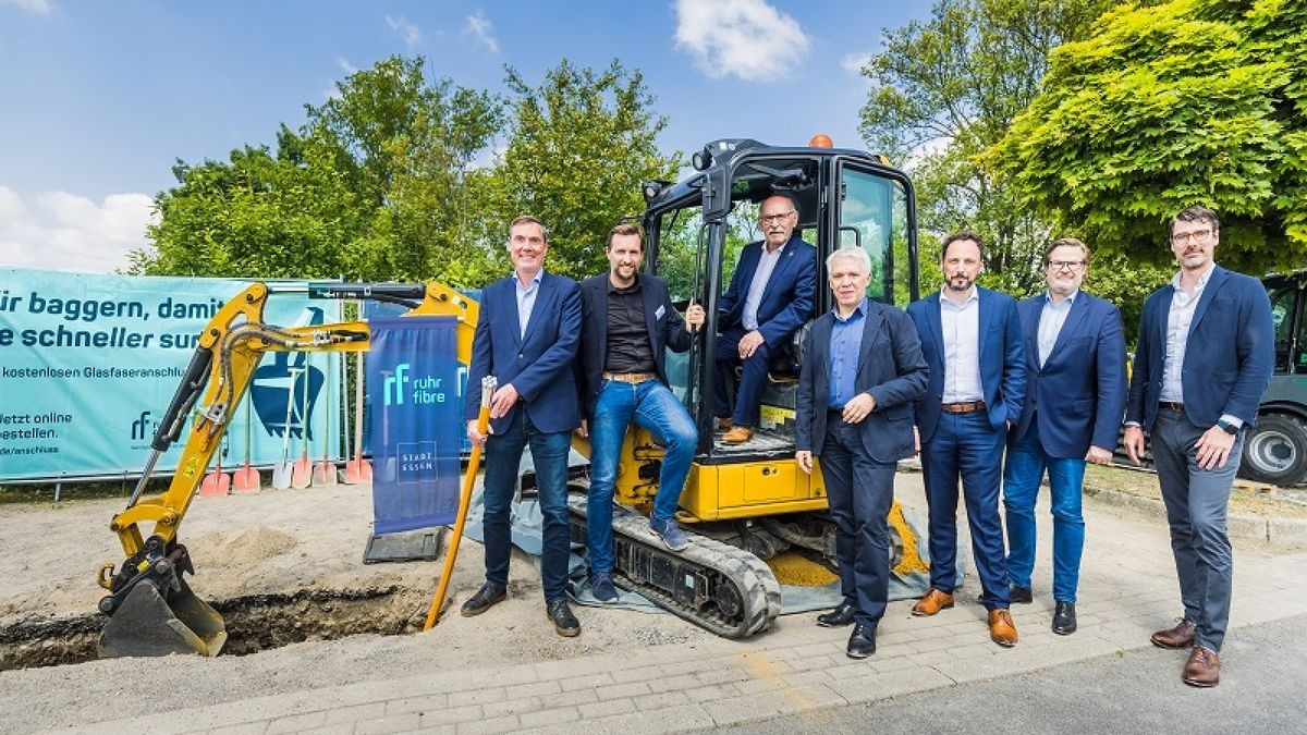 ruhrfibre und die Stadt Essen bauen das Glasfasernetz gemeinsam aus
