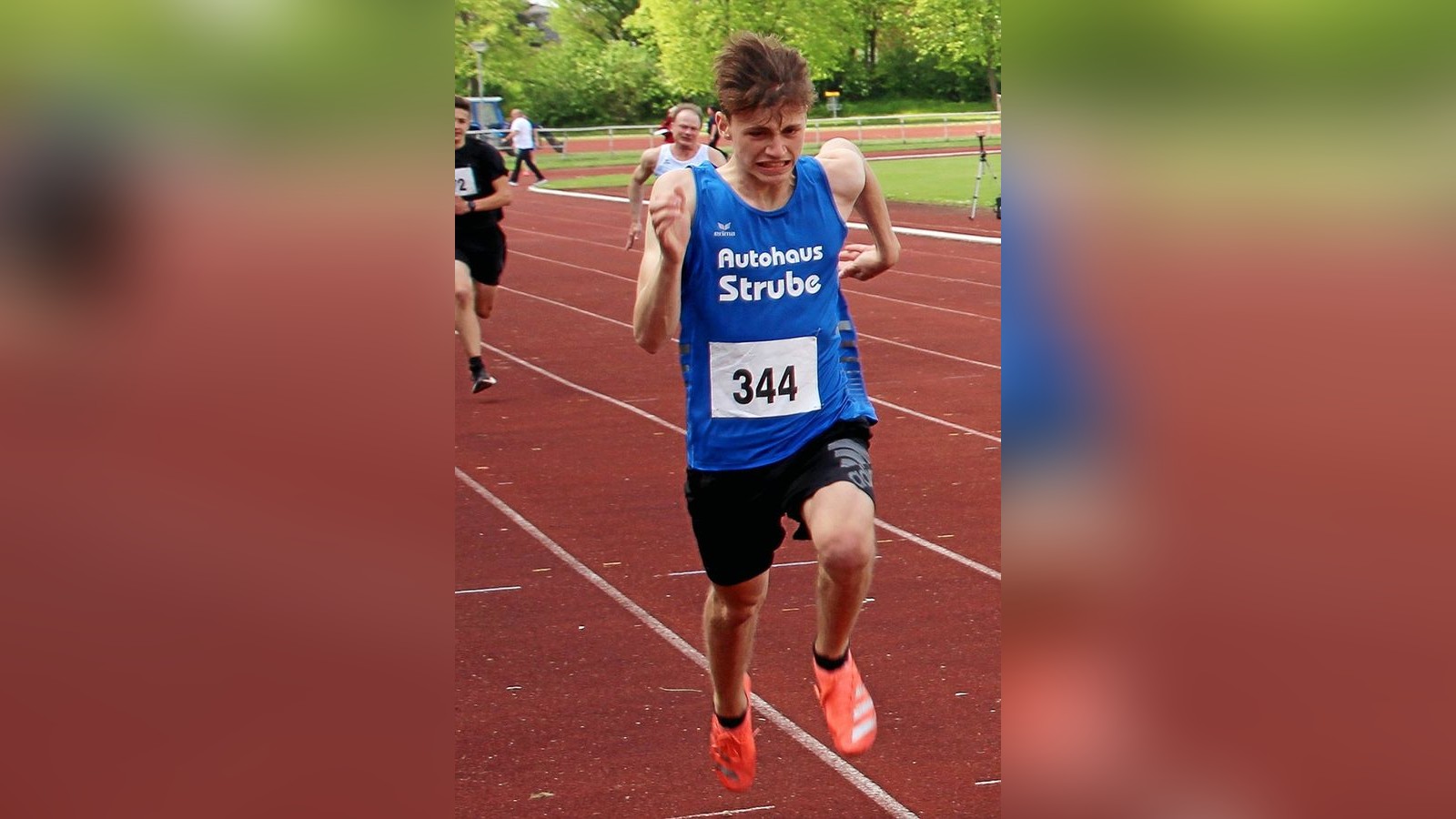 Nikolas Raeth ersprintet zwei zweite Plätze