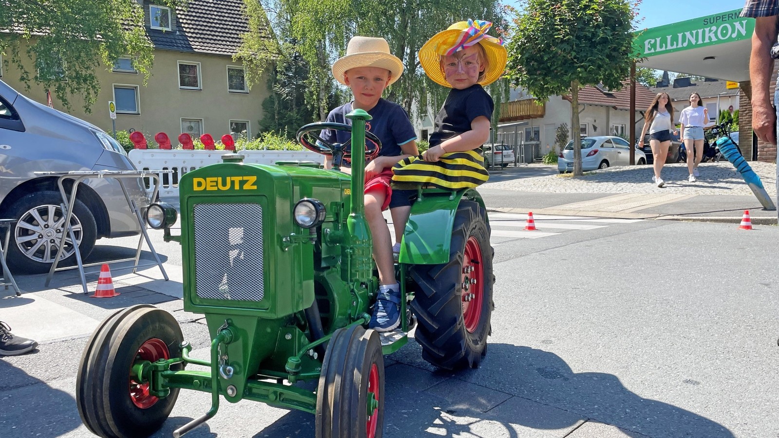 Platte Heide: Mini-Traktoren und Musik beim Stadtteilfest