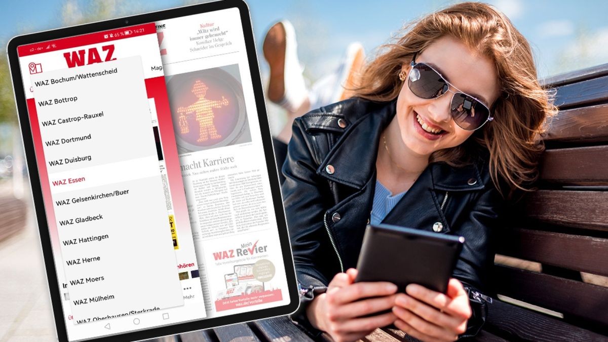 Vorteil E-Paper – alle Lokalausgaben der WAZ kostenlos lesen