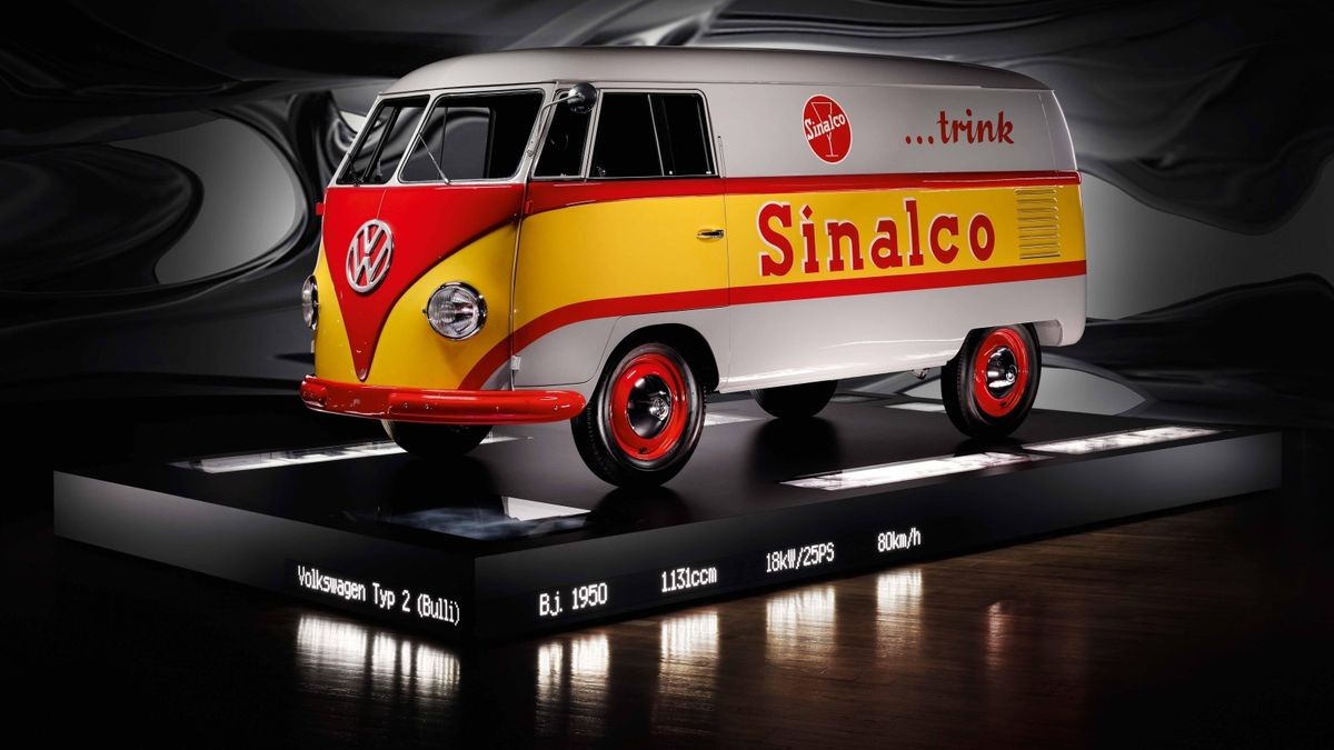 Autostadt zeigt echte Bulli-Raritäten