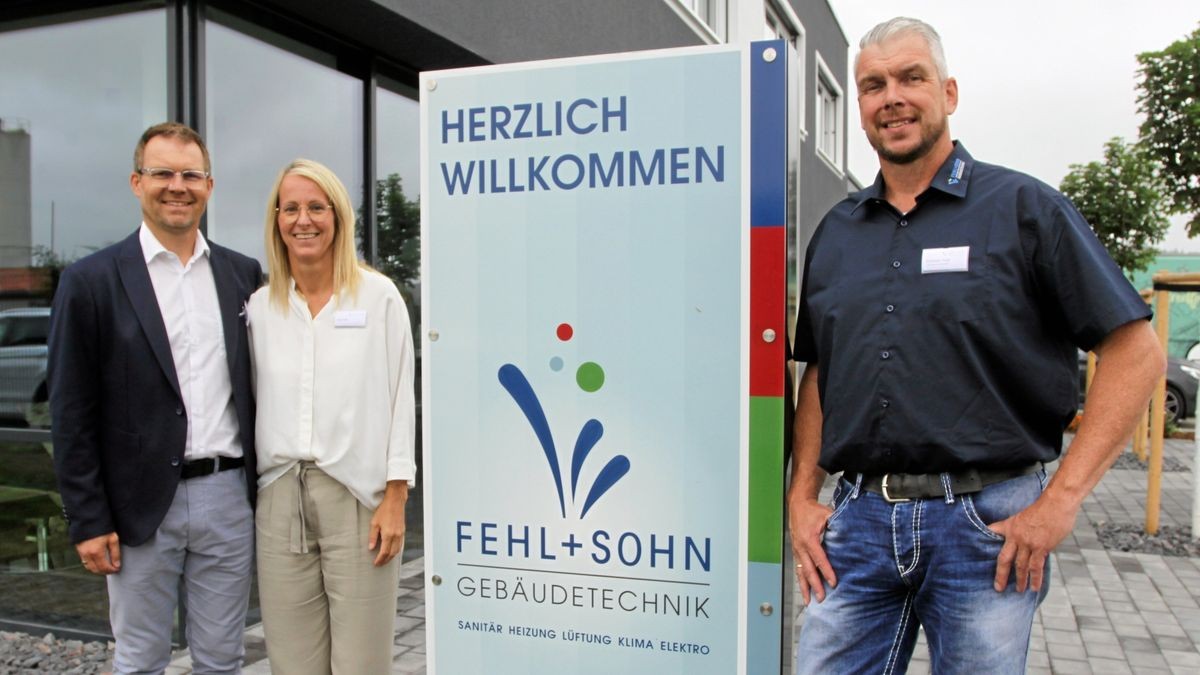 Gebäudetechnik-Firma Fehl+Sohn bezieht neuen Standort in Laasdorf