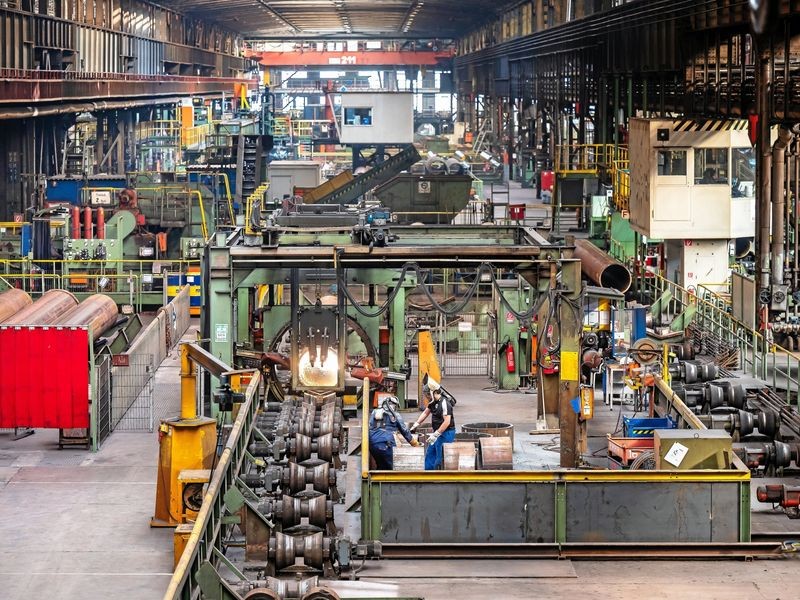 Wie bei Europipe die Riesen-Rohre aus Mülheim entstehen