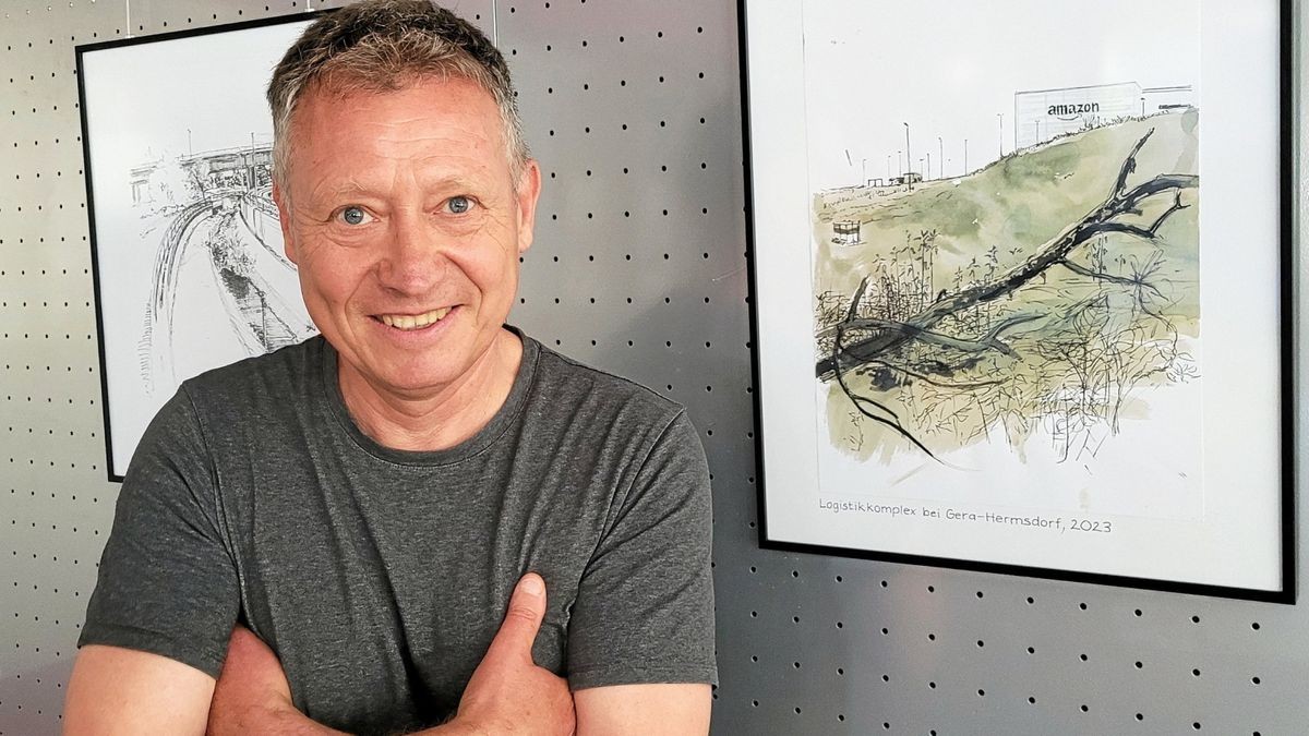 Geraer Ansichten und Veduten von Andreas Erben