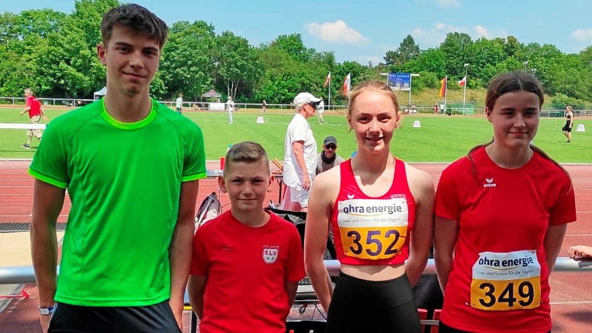 Fünf Starts und fünf Titel für Saalfelder Leichtathletikverein