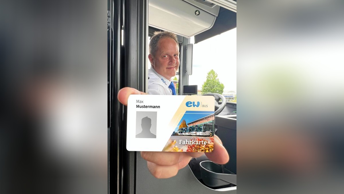 Eichsfeldwerke führen Chipkarte für Deutschlandticket ein