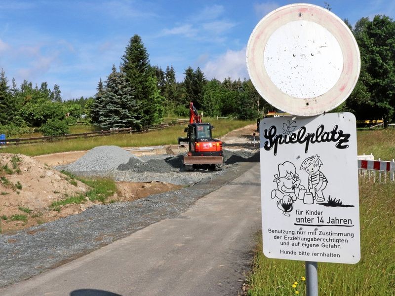 Hier wird gebuddelt: Rosenthal am Rennsteig hat sich in eine ...