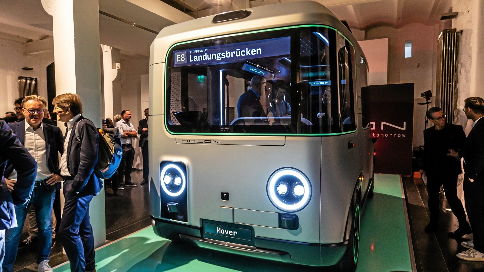 HVV: Autonom fahrender Bus Holon-Mover revolutioniert ab 2024 den ÖPNV