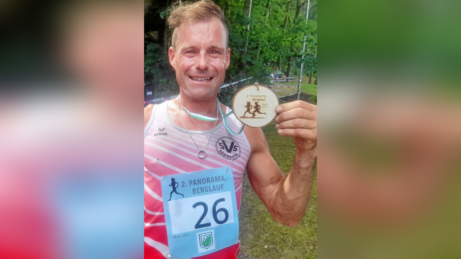 Daniel Greiner gewinnt 2. Panorama-Berglauf in Luisenthal