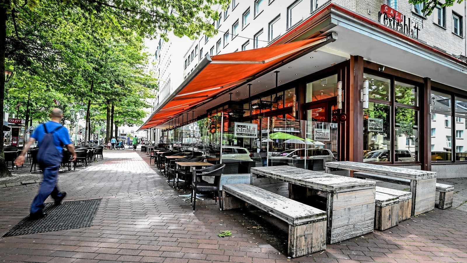 „Café Extrablatt“ in Essen: Nur ein Betrieb wieder geöffnet