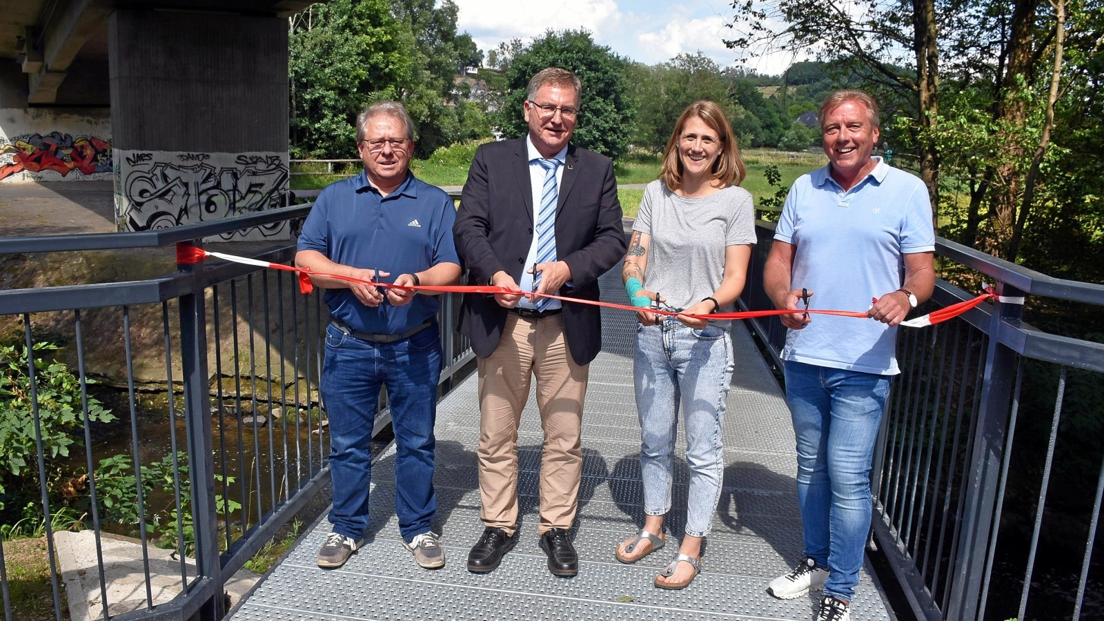 Netphen Fünf Jahre Kampf für neue Brücke über die Sieg