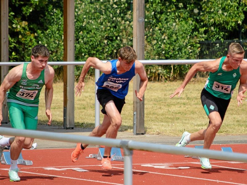 Nikolas Raeth zeigt starke Leistungen auf den Sprintstrecken