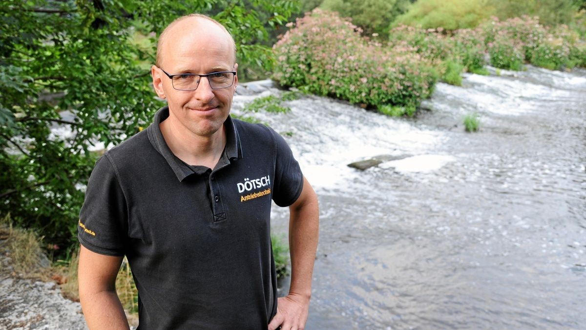 Wasserkraftfreunde werben für ihre Idee in Hirschberg