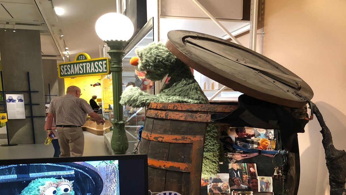 Blick hinter die Kulissen der Sesamstraße