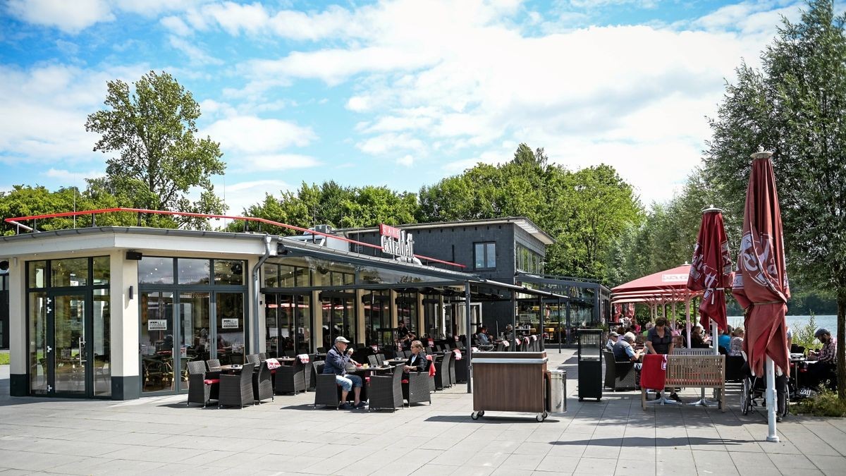 Café Extrablatt am Baldeneysee in Essen hat wieder geöffnet