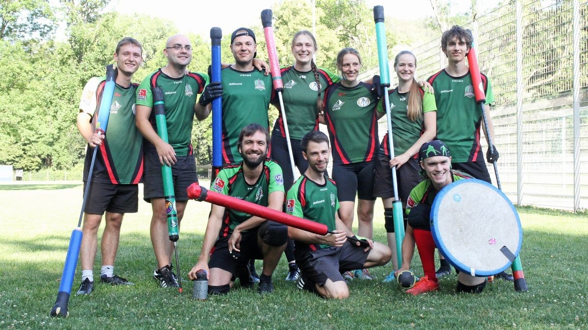 Jugger-Team „Zonenkinder“ des USV Jena: Bei der Weltmeisterschaft im ...