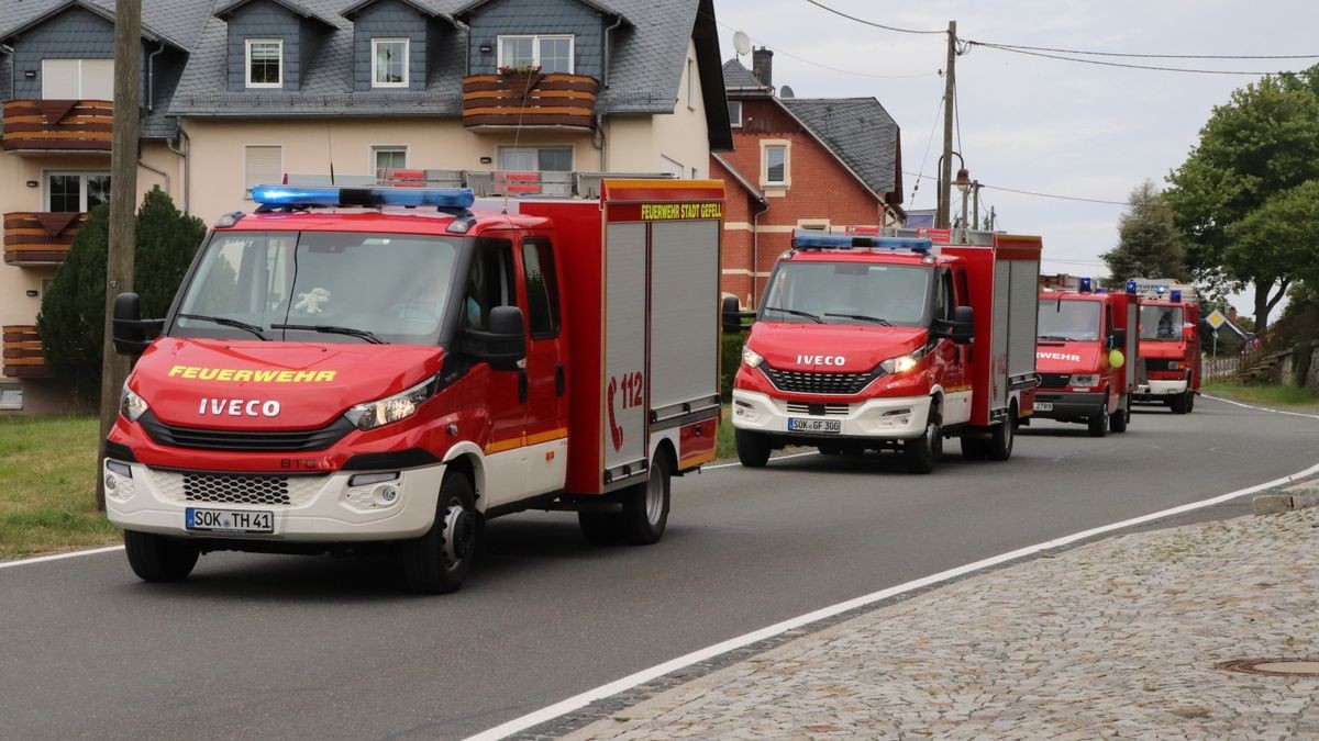 Park- und Rosenfest Gefell - die Bilder des Festumzugs
