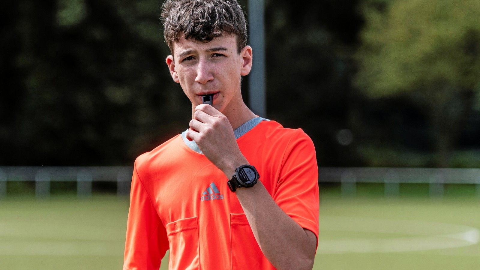 Daniel Riedel, das Schiedsrichter-Talent von Schalke 04