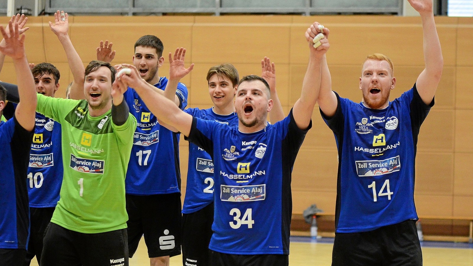 Qendrim Alaj ist der Gute-Laune-Trainer des ThSV Eisenach II