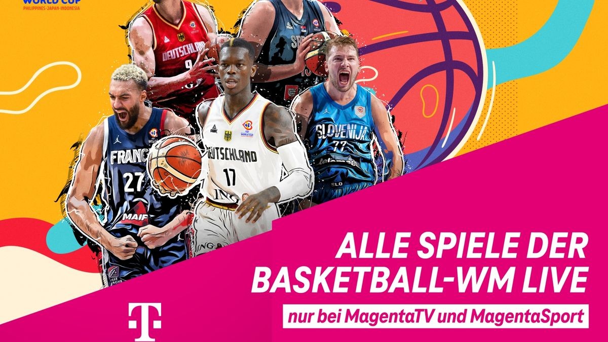 Basketball-WM 2023 live im TV: Magenta verlost 20 Jahresabos