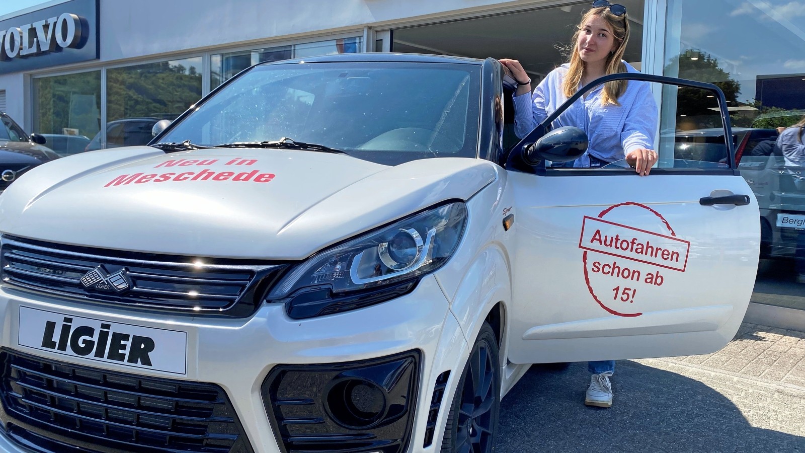 Mobil ab 15 Jahren: Im Microcar unterwegs durch den HSK