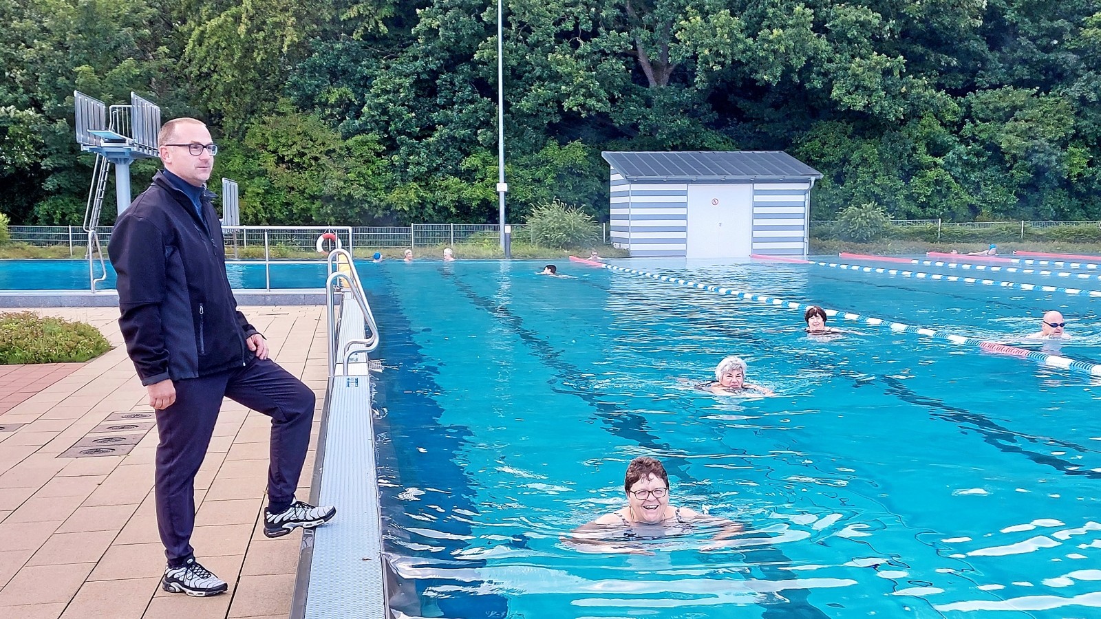 Land unter im Freibad? Nicht in Bargteheide! Doch Besucher bleiben aus