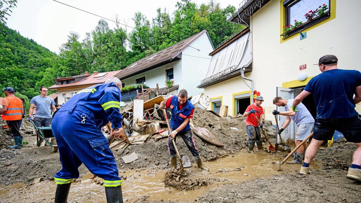 Flut-Opfer helfen Slowenien: „Es kommt alles wieder hoch“