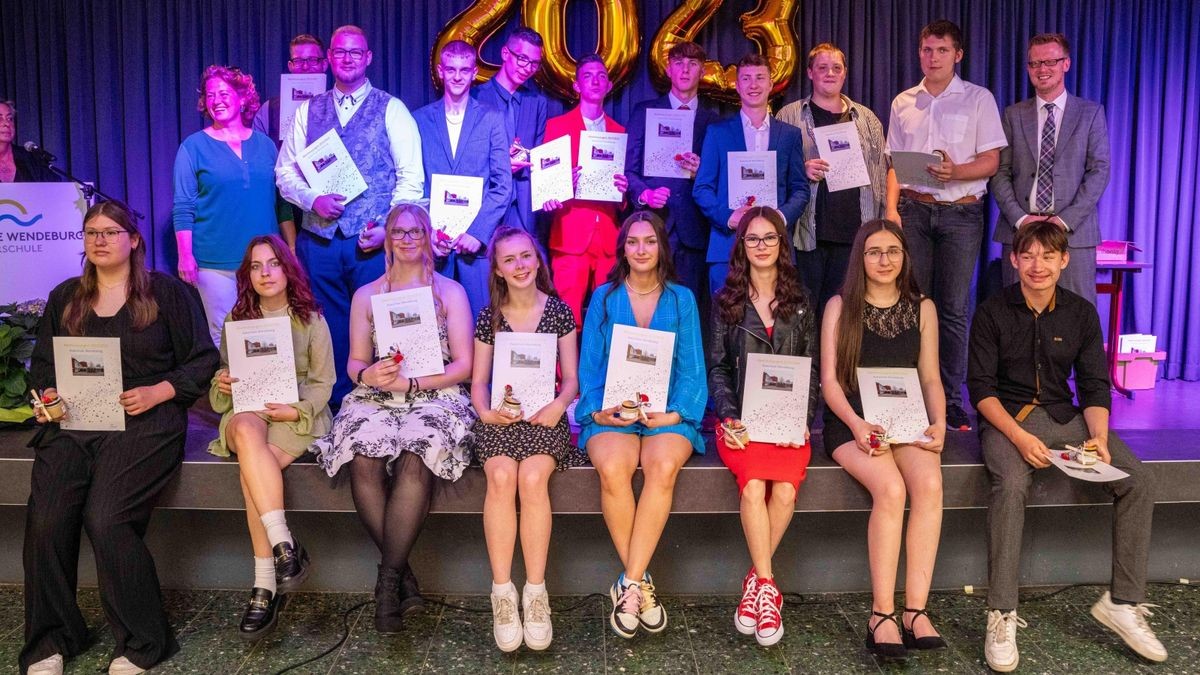 Glückwunsch! Diese Schulabgänger gab es in unserer Region