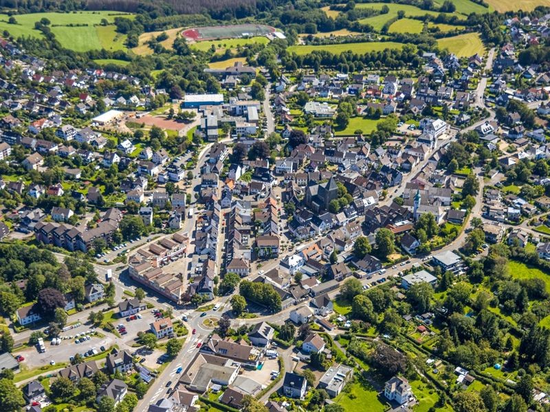 Breckerfeld von oben